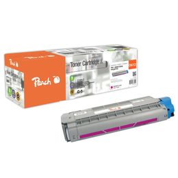 Peach O4650-75 Toner ma ersetzt OKI 46507506 f&uuml;r z.B. OKI C 612 DN, OKI C 612 N, OKI C 612 (wiederaufbereitet)