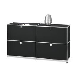 Tchibo Sideboard »CN3« mit vier Klappen - Schwarz