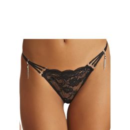 Lascana String schwarz Gr. 44/46 für Damen. Figurbetont