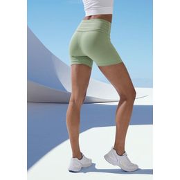 Vivance ACTIVE Sporthose '-Kurze Hose' mehrfarbig Gr. L (44/46) für Damen. Mit Druck. Eng