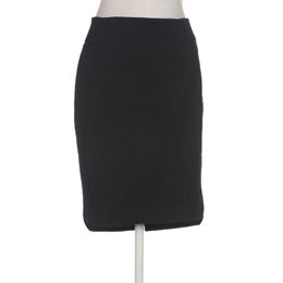 Massimo Dutti Damen Rock, schwarz, Gr. 30