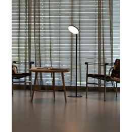 Sattler Avveni Floor 126cm Schwarz/Schwarz/Gold 2700K Flood