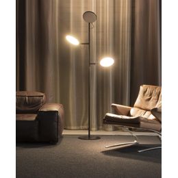 Sattler Avveni Floor 3 182cm Schwarz/Schwarz/Gold 2700K Flood