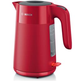 Wasserkocher 1,7 l 2400 w rot Bosch TWK2M164