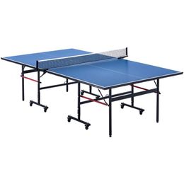 Vevor - Ping-Pong-Tisch, professionelles Tischtennisspiel, tragbarer MDF-Tischtennistisch für den Innenbereich, faltbarer Ping-Pong-Tisch mit