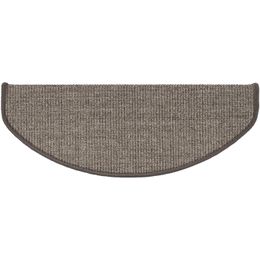 Stufenmatte my home "Natur" Teppiche Gr. B: 23,5 cm 15 St., 8 mm, L: 65 cm, grau