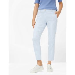 3/4-Hose Brax "Style MARON S" Gr. 42, Normalgrößen, blau (dunkelblau) Damen Hosen