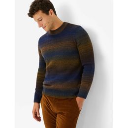 Strickpullover Brax "Style BUDDY" Gr. L (52), braun (dunkelbraun) Herren Pullover