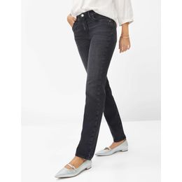 5-Pocket-Jeans Brax "Style MARY" Gr. 36K (18), Kurzgrößen, schwarz Damen Jeans