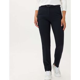 Jogginghose RAPHAELA BY Brax "Style 7/8-Cityhose" Gr. 42, Normalgrößen, blau (navy) Damen Hosen