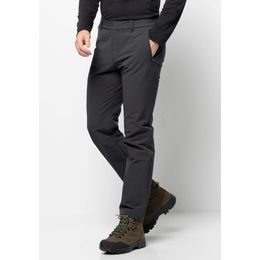 Outdoorhose Jack Wolfskin "ACTIVATE THERMIC PANTS M" Gr. 46, Normalgrößen, schwarz (black) Herren Hosen