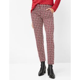 Caprihose Brax "Style MARON S" Gr. 34K (17), Kurzgrößen, rot Damen Hosen