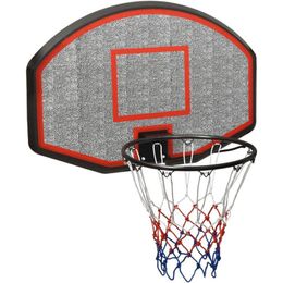 Basketballkorb Schwarz 90x60x2 cm Polyethylen vidaXL