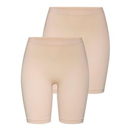 Lascana Langer Boxer mehrfarbig Gr. 32/34 für Damen. Körpernah