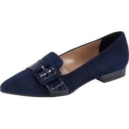 Heine Damen Slipper blau Gr&ouml;&szlig;e 36