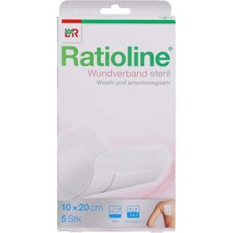 Lohmann & Rauscher Ratioline Wundverband 10x20 cm steril 5 St