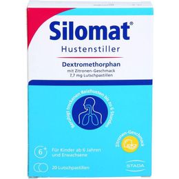 STADA Silomat Hustenstiller Dmp Zitron.-Geschm.7,7mg Lup 20 St