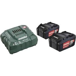 Metabo Basic-Set 2 x 4.0 Ah Ladestation 685050000