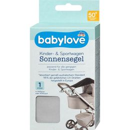 Sonnensegel hellgrau babylove (1 St)