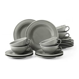 Seltmann Weiden Teeservice Beat Color Glaze 18er Set