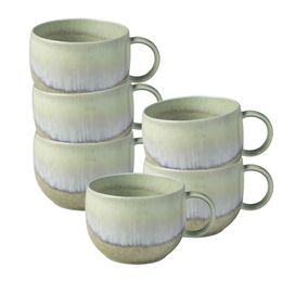 like. by Villeroy & Boch Kaffeetassen Perlemor Alga 190 ml 6er Set