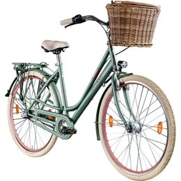 Zündapp Zündapp C800 Damenfahrrad 28 Zoll mit Nabenschaltung 3 Gang retro Citybike 155 - 175 cm khaki