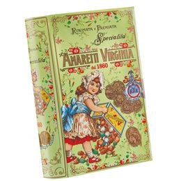 Pietro Rossi, Amaretti Virginia Weiche Mandel-Amaretti im Metallbuch