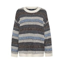 Vero Moda Petite Pullover 'VMTIFFANY' Damen Gr&ouml;&szlig;e XL beige / hellblau / schwarz