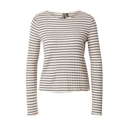 Pieces Shirt 'Iris' Damen Gr&ouml;&szlig;e L beige / schwarz