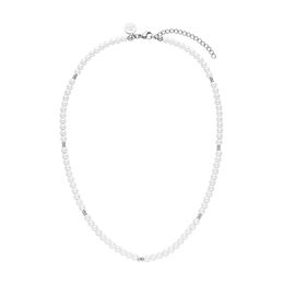 PURELEI Kette 'Finesse' Damen Größe One Size silber / perlweiß