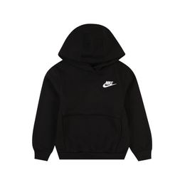 Nike Sportswear Sweatshirt 'Club Fleece' Jungen Gr&ouml;&szlig;e 98 schwarz / wei&szlig;