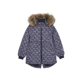 Minymo Winter Jacket 'Snow' girl Blue size 110