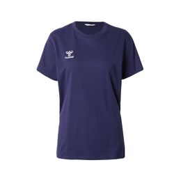 Hummel Funktionsshirt 'Go 2.0' Damen Gr&ouml;&szlig;e XS marine / wei&szlig;