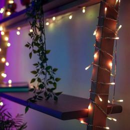 Smarter LED-Lichtervorhang Twinkly für App, RGBW