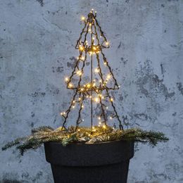 STAR TRADING LED-Außendeko Light Tree Foldy, Höhe 50 cm