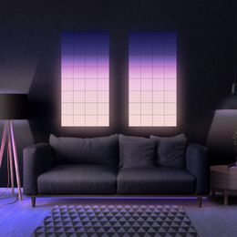 Twinkly RGB-Squares schwarz, IP20, 3er Erweiterung