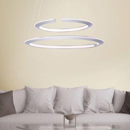 Paul Neuhaus LED-Pendelleuchte Alessa mit zwei LED-Ringen