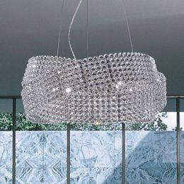 Marchetti Kristall-Pendelleuchte Diamante Ø 95 cm