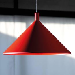 Martinelli Luce Cono Hängeleuchte rot, Ø 45 cm