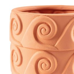 Seletti Vase Magna Graecia Onda, Untersetzer, Terracotta