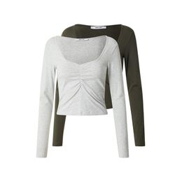 ABOUT YOU Shirt 'Gwen' female Grey, Green size 36