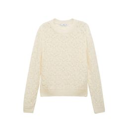 Mango Pullover 'Florcita' Damen Größe XL creme