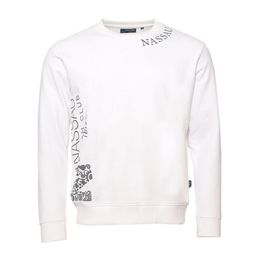 Nassau Beach Club Sweatshirt 'NB231043' male White size S