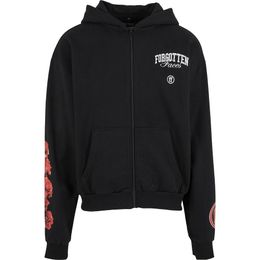 Forgotten Faces Sweatjacke Herren Größe XXL rot / schwarz / weiß