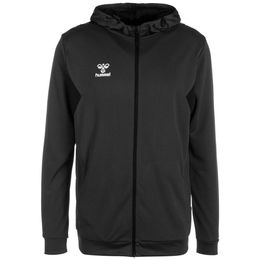 Hummel Athletic Zip-Up Hoodie 'Authentic' male Grey size XL