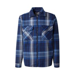 Only & Sons Only & Sons Jacke 'ONSPRESTON' Herren Größe L blau / navy / weiß