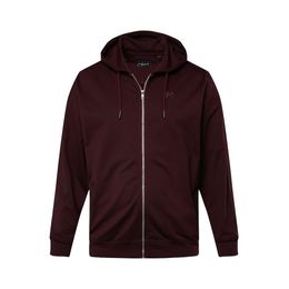 Men Plus Zip-Up Hoodie male Red size 3XL