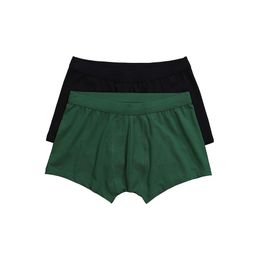 JP1880 Boxershorts Herren Größe 7XL dunkelgrün / schwarz