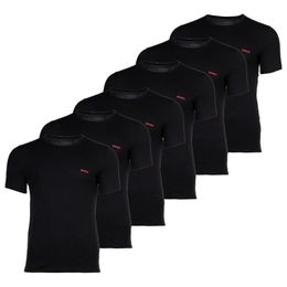 Hugo T-Shirt Herren Gr&ouml;&szlig;e M blutrot / schwarz