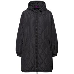 Ulla Popken Winter Coat female Black size 62-64